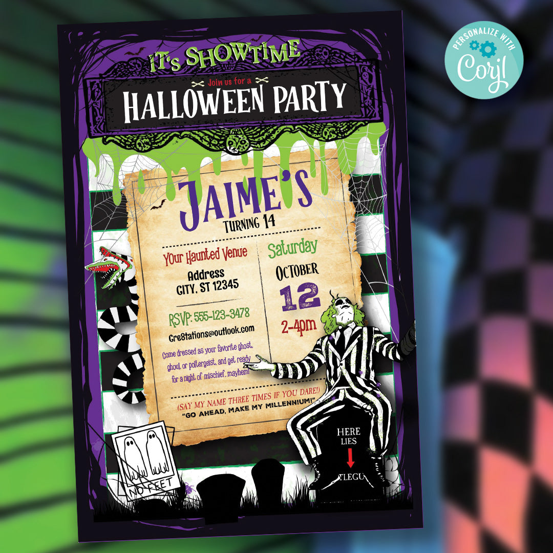 Creative Digital Party Invitations & Favors – Cre8tations