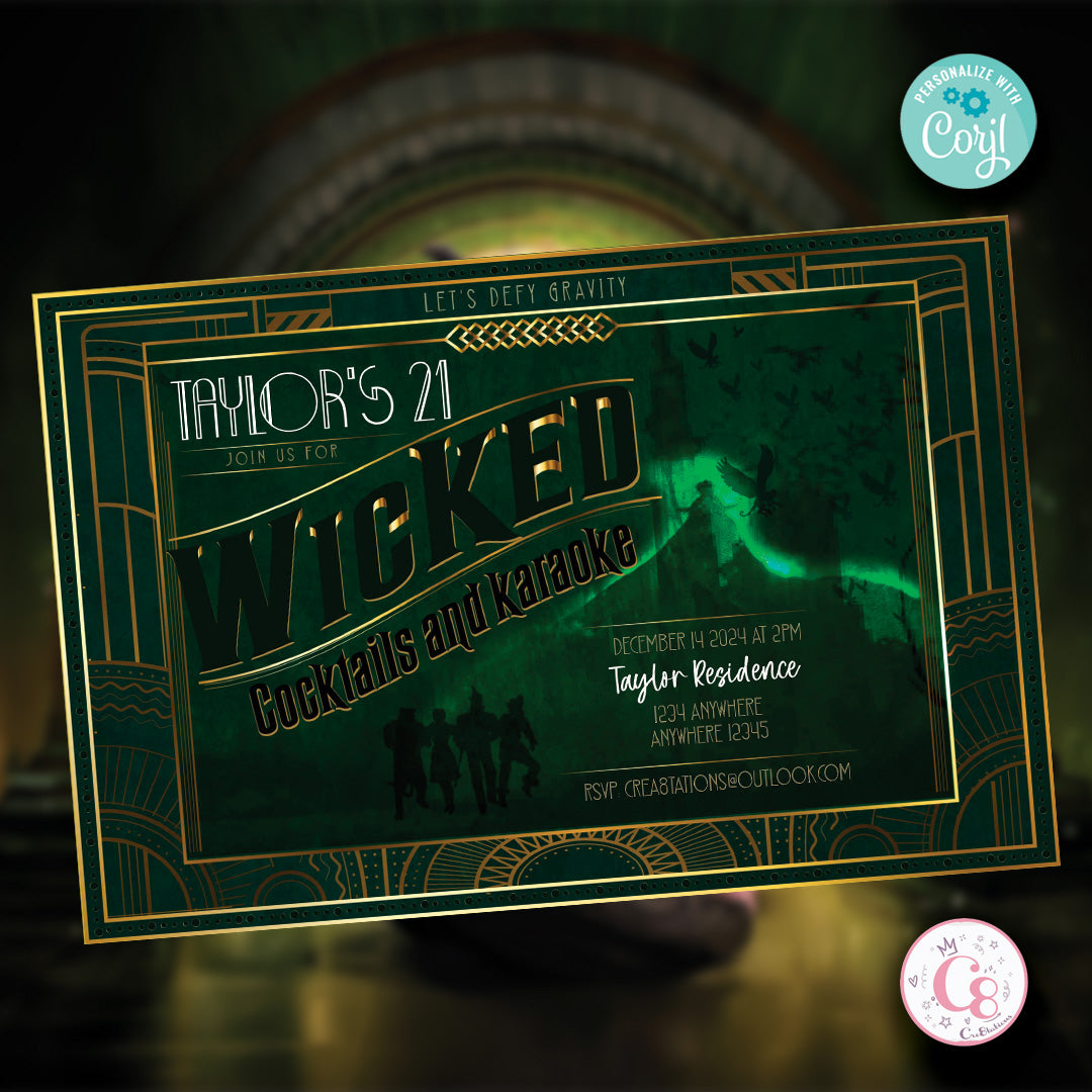 Creative Digital Party Invitations & Favors – Cre8tations